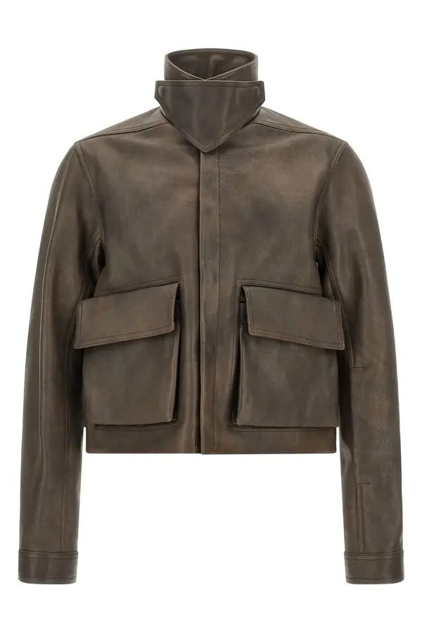 Rick Owens Tower Alice' Jacket - Brown