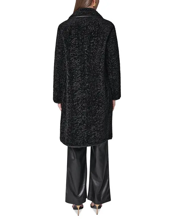 Dkny Walker Faux Fur Coat