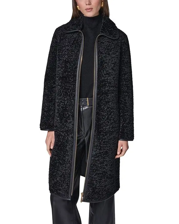 Dkny Walker Faux Fur Coat