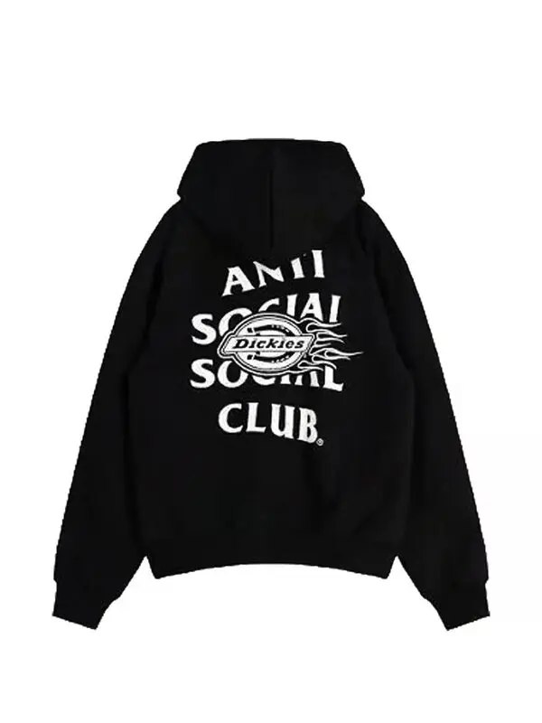 ANTI SOCIAL SOCIAL CLUB X Dickies Flame-print Hoodie