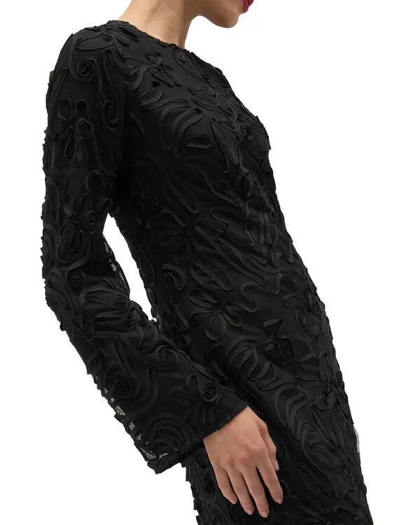 HOBBS LONDON Rutherford Textured Mini Dress
