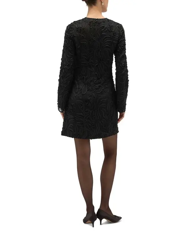 HOBBS LONDON Rutherford Textured Mini Dress
