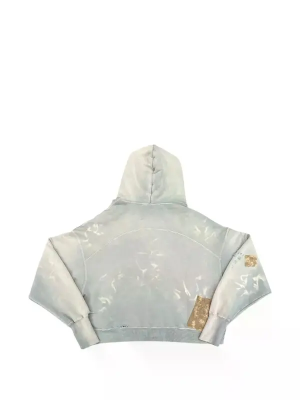 SEKRIT Compliments Graphic-print Zip-up Hoodie