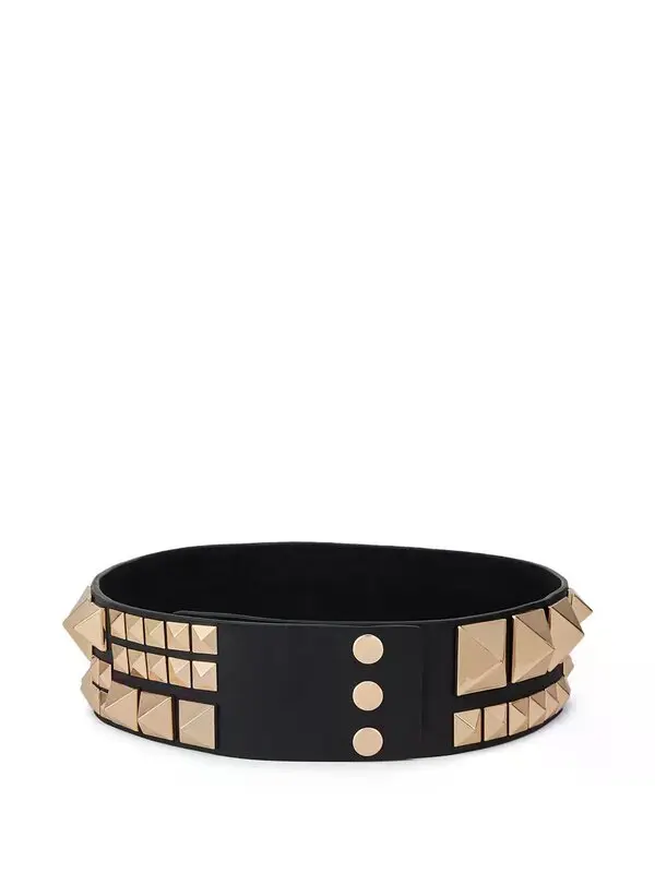 KAT MACONIE Sam Pyramid Stud-embellished Belt