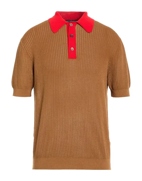 FILIPPO DE LAURENTIIS Sweater Khaki Size Cotton
