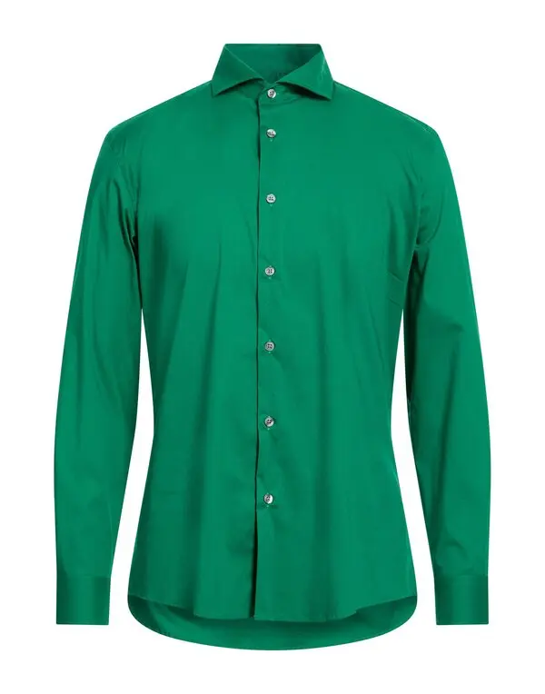 DANIELE ALESSANDRINI Shirt Size Cotton, Elastane