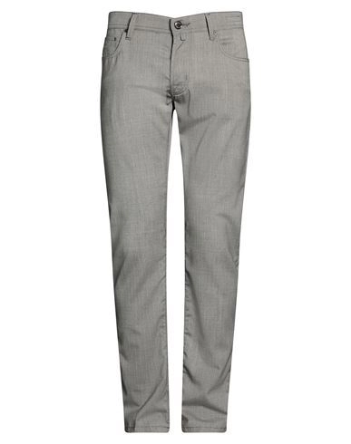 JACOB COHЁN Pants Size Virgin Wool, Elastane, Polyester, Cotton - Grey