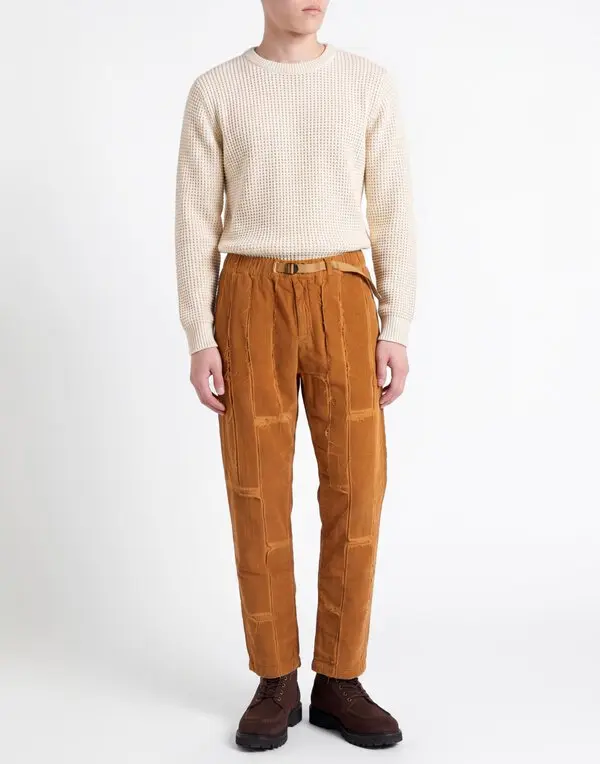 WHITE SAND Pants Tan Size Cotton