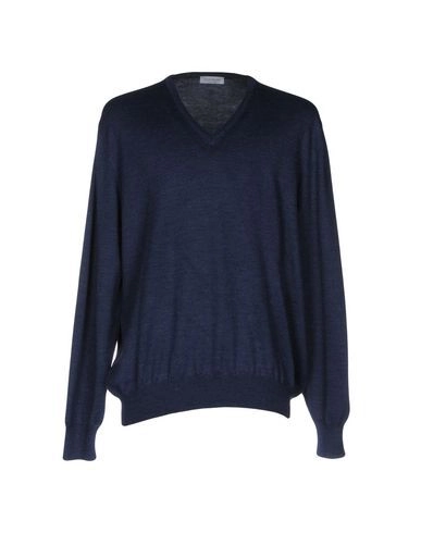 GRAN SASSO Sweater Charcoal Size Virgin Wool - Blue