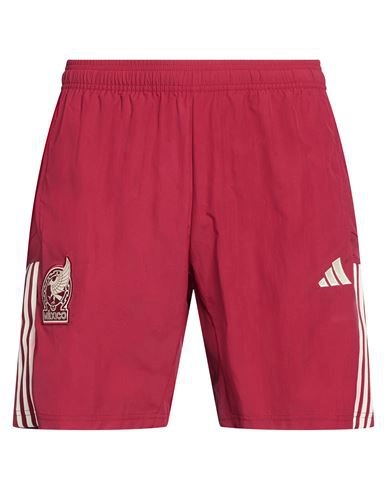 Adidas Shorts & Bermuda Shorts Burgundy Size Recycled Polyamide