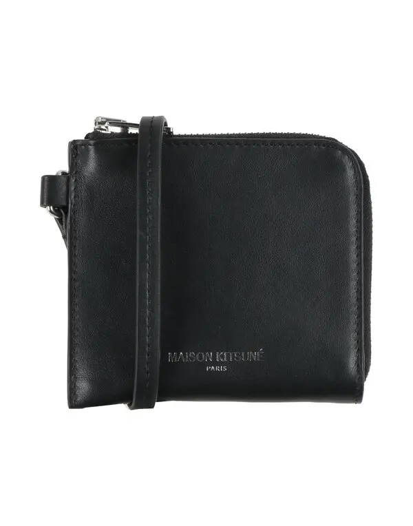 Maison Kitsuné Crossbody Wallet Leather