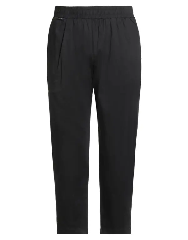 FAMILY FIRST Pants Size Cotton, Elastane - Black