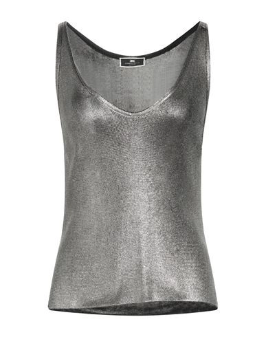 Elisabetta Franchi Top Size Viscose - Grey