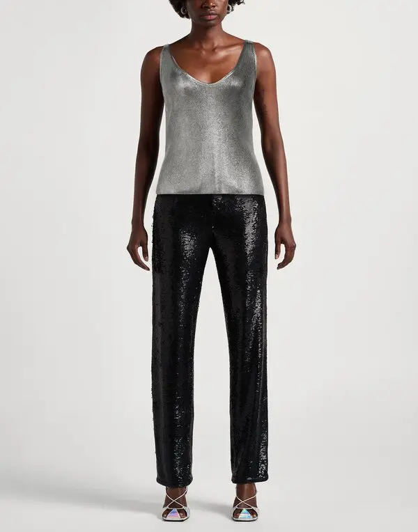 Elisabetta Franchi Top Size Viscose - Grey