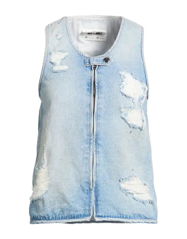 MAISON MARGIELA Denim Outerwear Size Cotton
