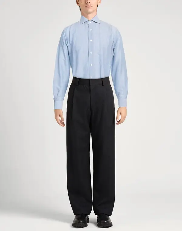 Eleventy Platinum Shirt Sky Size Cotton, Linen