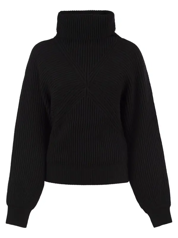 Sportmax Spscinto Ribbed High-neck Jumper