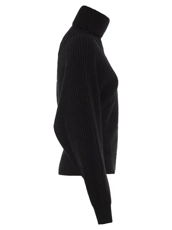 Sportmax Spscinto Ribbed High-neck Jumper