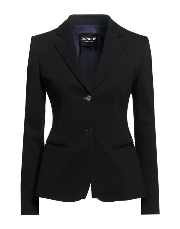DONDUP Blazer Size Viscose, Polyamide, Elastane