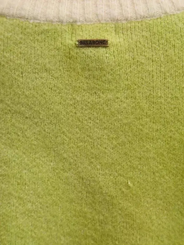 BILLABONG Palm Forever Checkerboard-intarsia Sweater