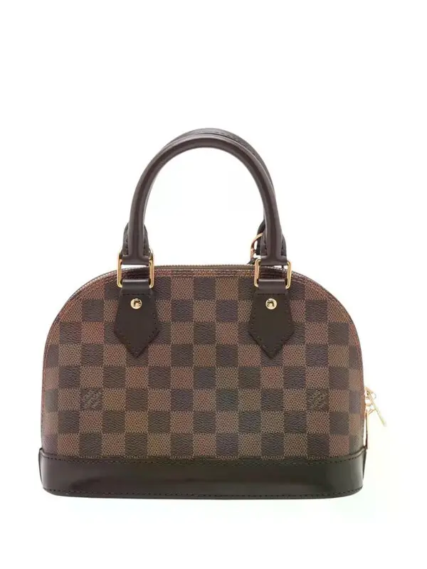 LOUIS VUITTON 2021-2026 Damier Ebene Alma Bb Satchel
