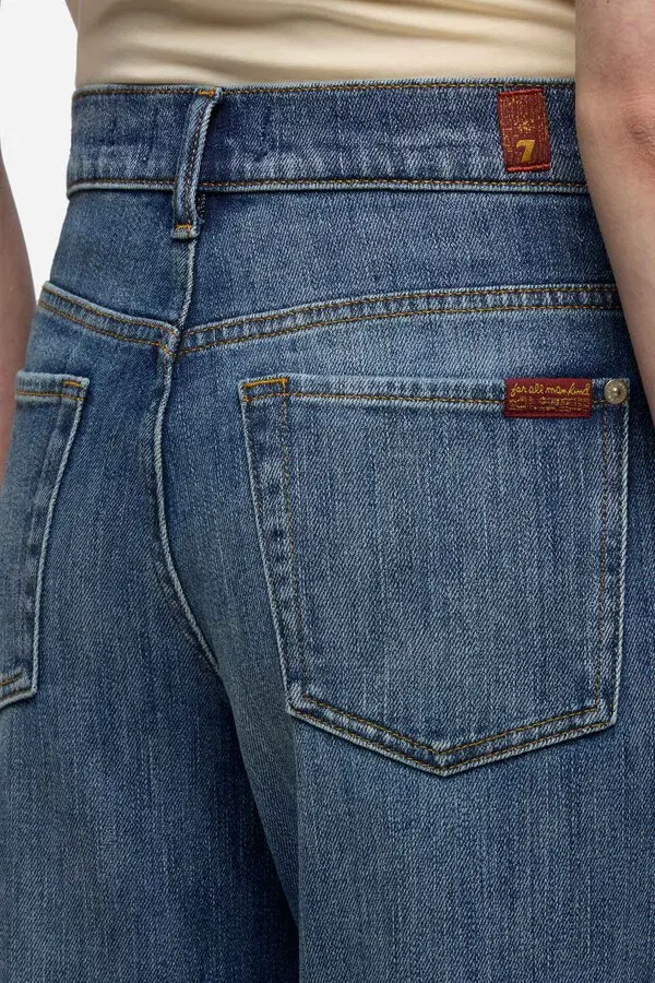 7 For All Mankind Stovepipe Straight In Airweft