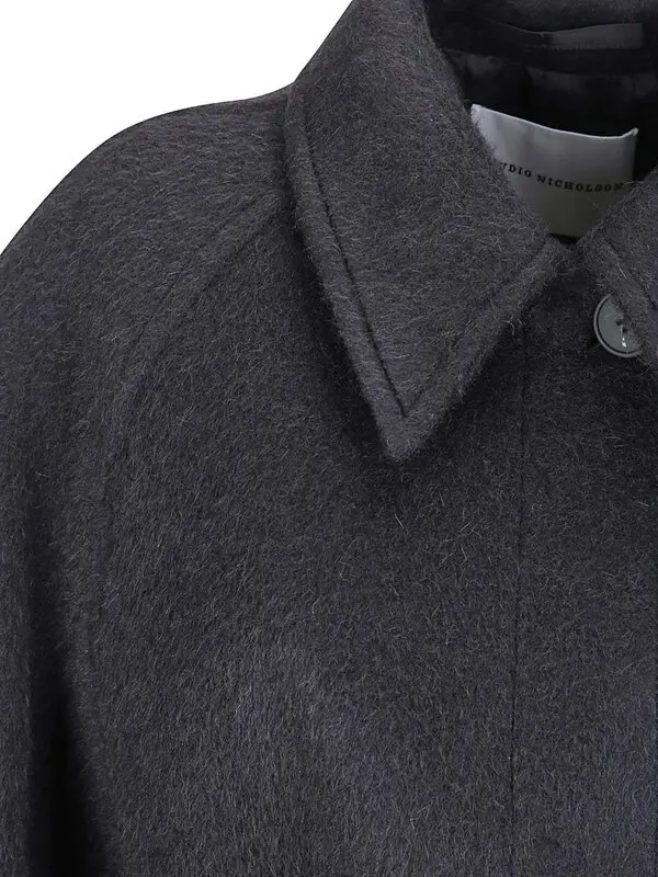 Studio Nicholson Kobers Curved Shoulder Coat