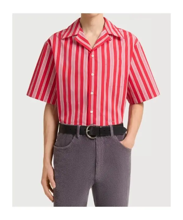 Marni Striped Short-sleeve Shirt