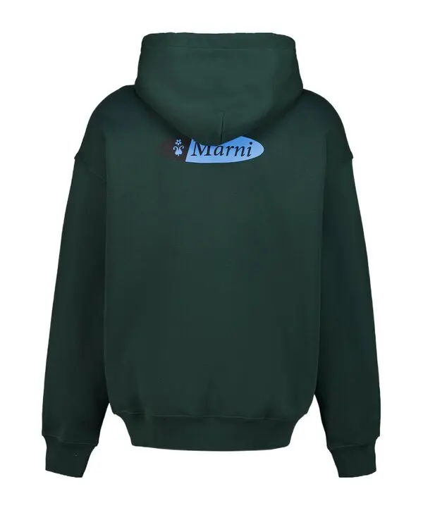 Marni Drawstring Hooded Sweatshirt