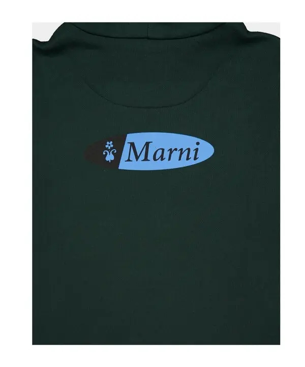 Marni Drawstring Hooded Sweatshirt