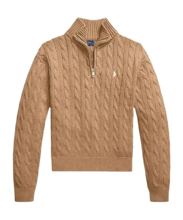 Polo Ralph Lauren Cable-knit Zip Sweater