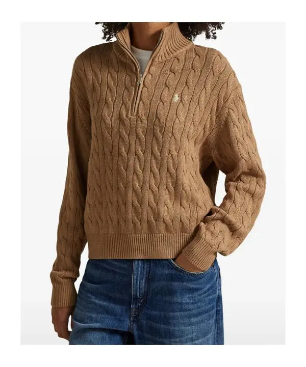 Polo Ralph Lauren Cable-knit Zip Sweater