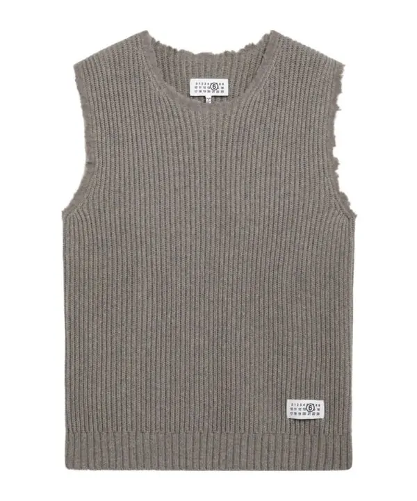 MAISON MARGIELA Crew-neck Knit Vest