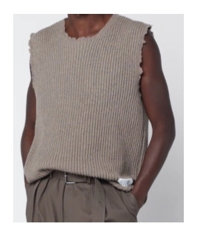 MAISON MARGIELA Crew-neck Knit Vest