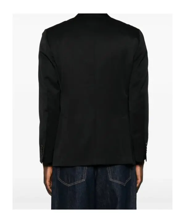LARDINI Single-breasted Notched-lapels Blazer