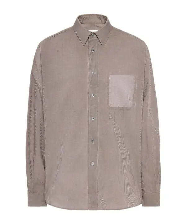 MAISON MARGIELA Long Sleeve Regular Fit Shirt