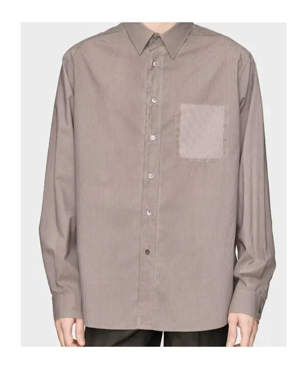 MAISON MARGIELA Long Sleeve Regular Fit Shirt
