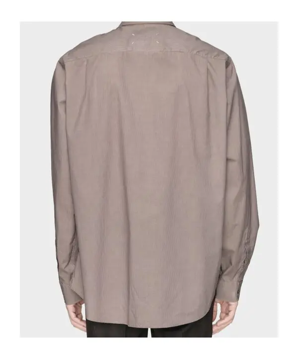 MAISON MARGIELA Long Sleeve Regular Fit Shirt