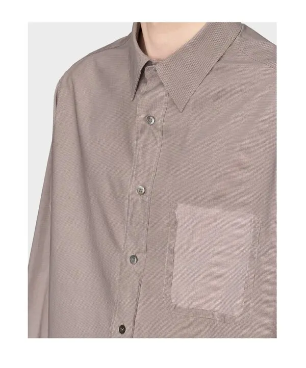 MAISON MARGIELA Long Sleeve Regular Fit Shirt
