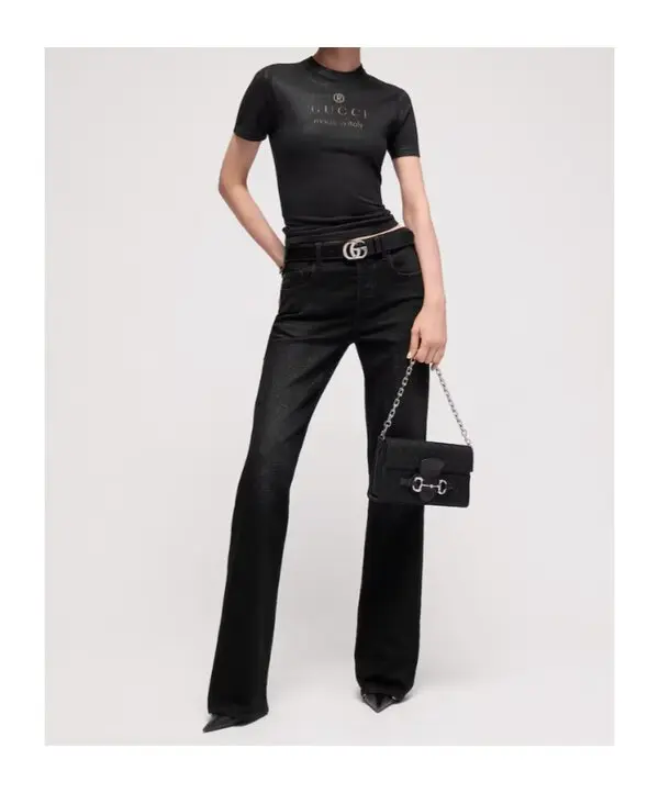 Gucci Technical Cotton Jersey T-shirt With Print