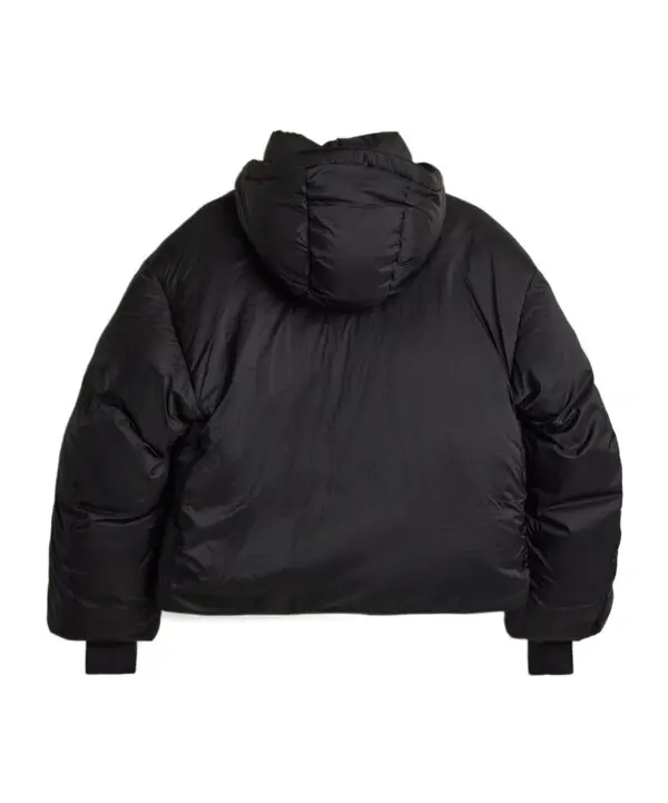 Y3 Belted Hooded Down Jacket