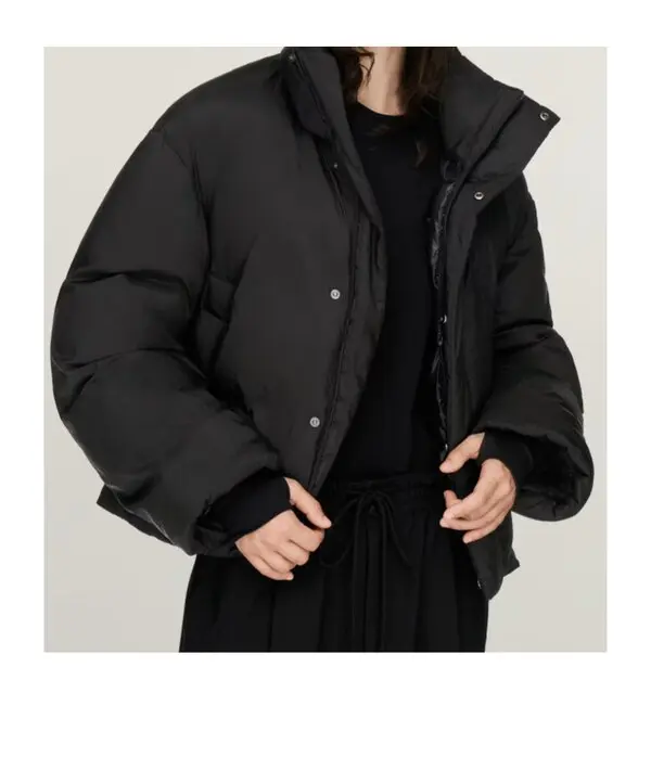 Y3 Belted Hooded Down Jacket