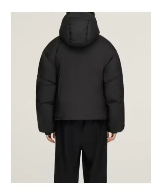 Y3 Belted Hooded Down Jacket
