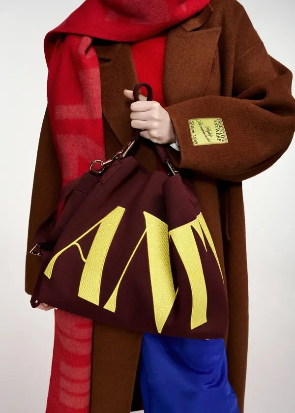 Essentiel Antwerp Logo-patch Single Breasted Coat