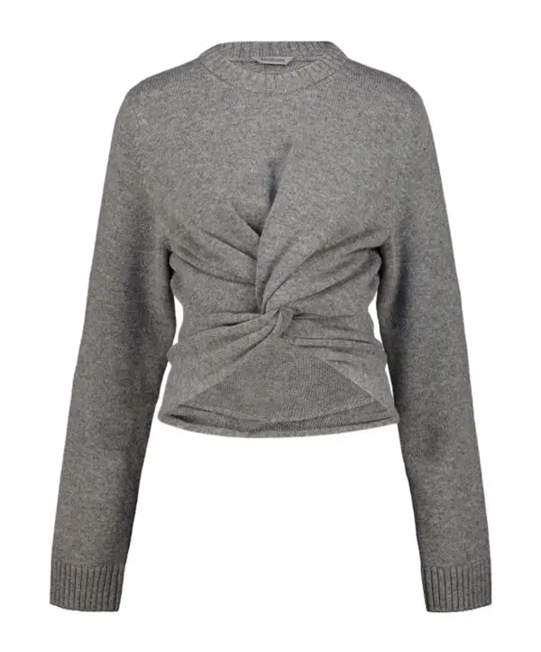Balenciaga Long-sleeve Crew-neck Sweater