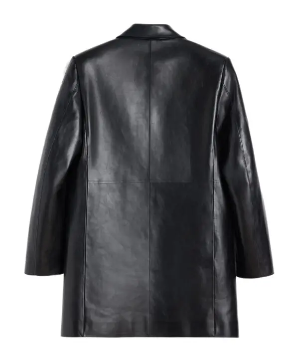 JIL SANDER Leather Tailored Jacket