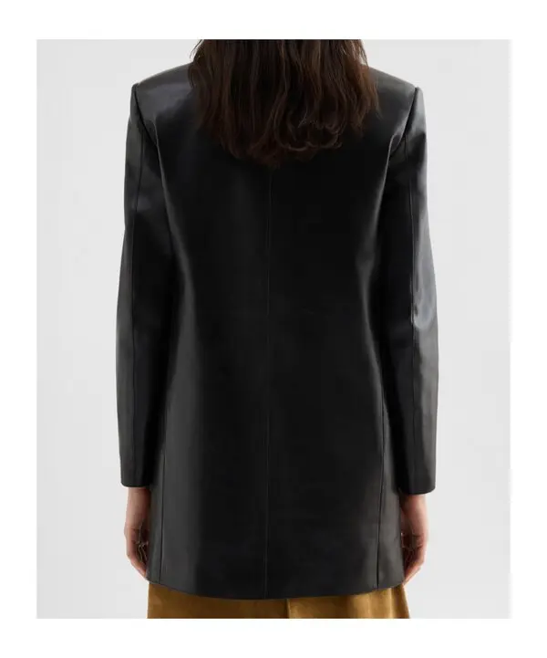 JIL SANDER Leather Tailored Jacket