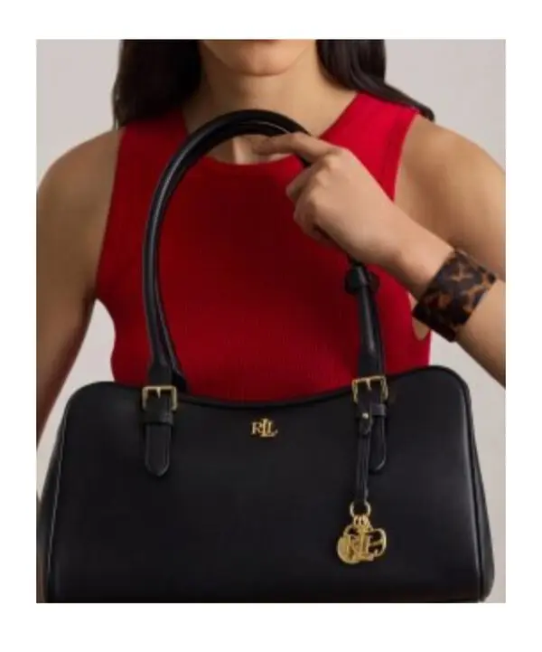 Ralph Lauren Marcy Zipped Shoulder Bag