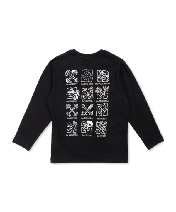 Off-White Multilogo Long-sleeve T-shirt