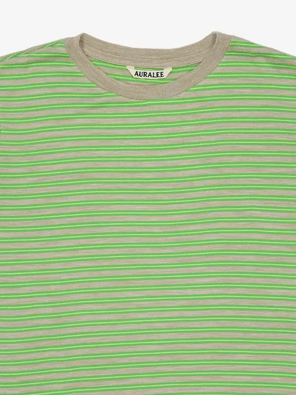 Auralee Striped Long-sleeve T-shirt
